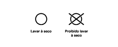 Símbolos de lavagem a seco: entenda o significado da etiqueta!